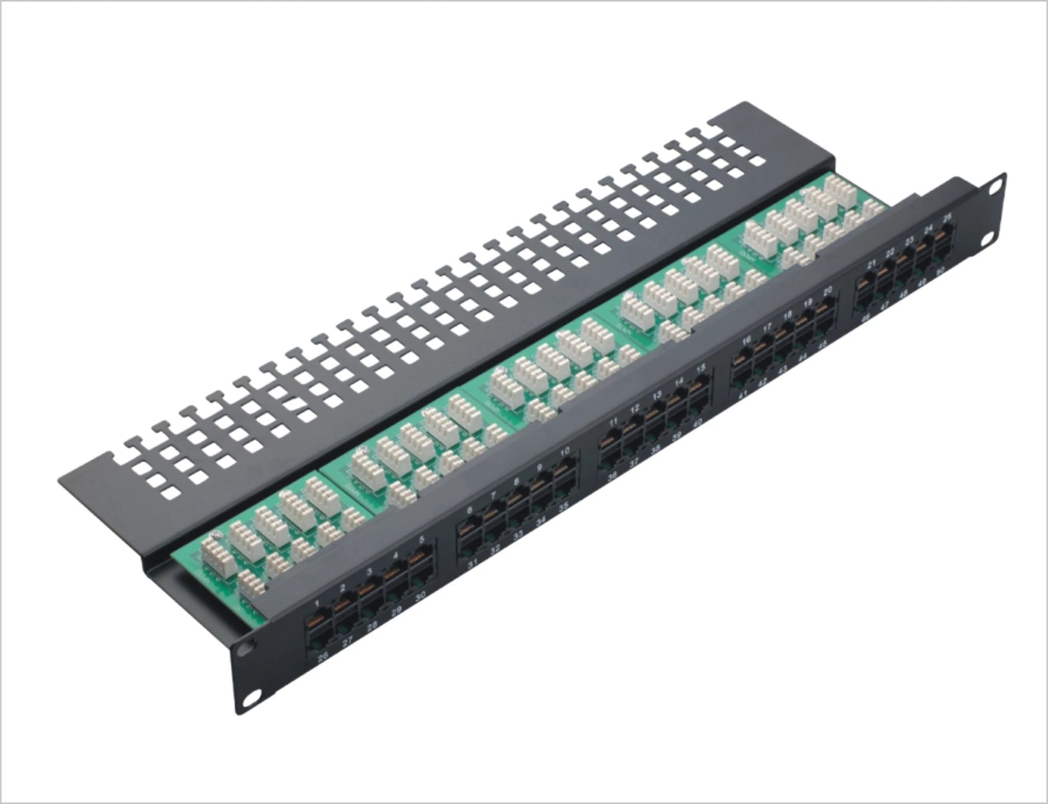 50Port Voice Patch Panel – Duranet Technologies Private Limited